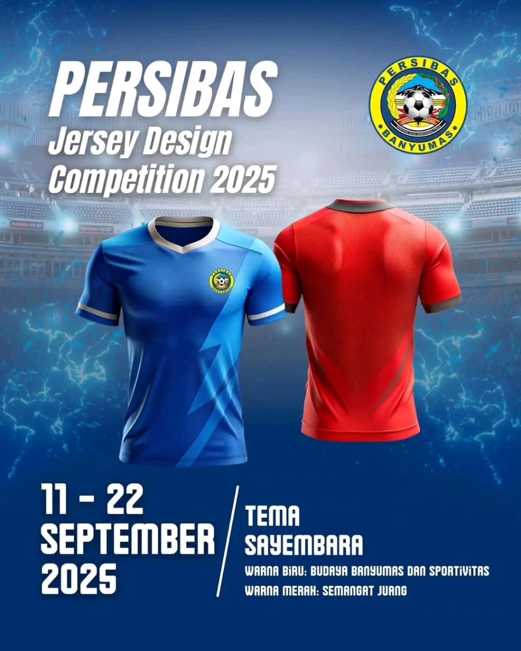 Persibas Banyumas Gelar Lomba Desain Jersey 2025, Ajak Suporter ...
